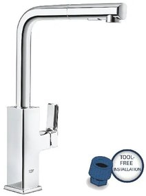 Grohe Tallinn - Dřezová baterie s výsuvnou sprškou, chrom 30420000