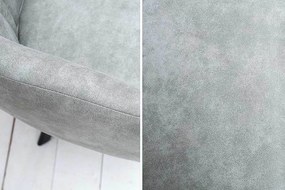 Designové křeslo Mallory šedé