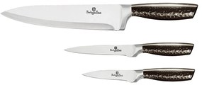 BERLINGERHAUS Sada nožů nerez 3 ks Carbon PRO Line BlackSmith BH-2465