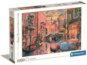 Clementoni - Puzzle 6000 Západ slunce v Benátkách