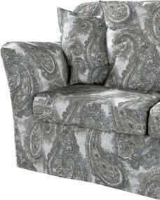 Potah na pohovku IKEA  Tomelilla 3-místná nerozkládací barva vícebarevná látka pletený vzor, vzorované