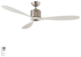 Aeroplan Eco stropní ventilátor, chrom, bílá