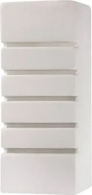 Nástěnné keramické svítidlo SOLLUX Samir E27 1x60W bez zdroje SL.0161