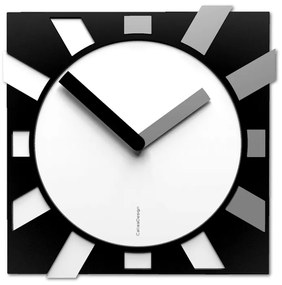Designové hodiny 10-023 CalleaDesign Jap-O 38cm (více barevných variant) Barva broskvová světlá-22