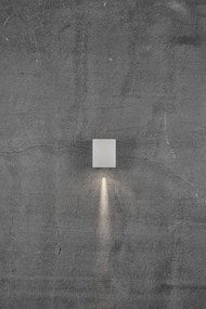 NOR 49711001 Venkovní nástěnné svítidlo Canto Kubi 2 2x6W LED bílá čirá - NORDLUX