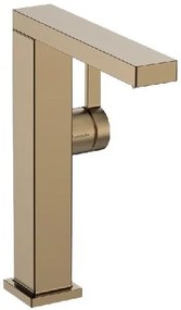 Hansgrohe Tecturis E - Umyvadlová baterie s výpustí Push-Open, CoolStart, EcoSmart, kartáčovaný bronz 73060140