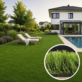 Artificial grass specialists, Umělá tráva Princess, vyříznout kruh, šíře 4m, zelená