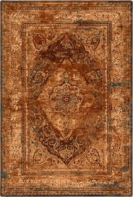 Kusový vlněný koberec Dywilan Superior Nuri Koniak Rozměr: 235x350 cm