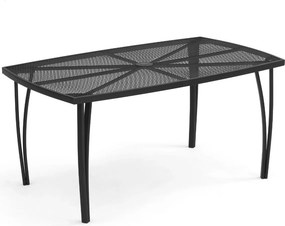 Vikio Zahradní kovový stůl 150x90cm V125C černá