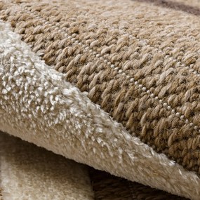 Dywany Łuszczów, Kusový koberec Spark 0686A beige/cream, 80x150, béžová, chodba / předsíň
