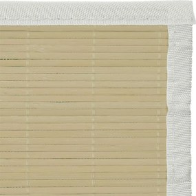Koberec bambus 100 x 160 cm přírodní 245820