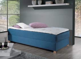 NEW DESIGN postele Postel boxspring NOVO s úložným prostorem, 80×200 cm, matrace a rošt v ceně Velikost postele: 80 × 200 cm