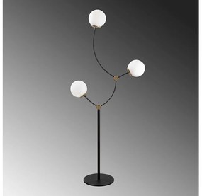 Designová stojanová lampa Ulyciana 151 cm černá