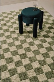 Zelený/krémový bavlněný koberec 200x300 cm Mela – Jotex