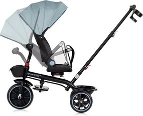 CHIPOLINO Tříkolka se stříškou Max Sport 2v1 Matcha