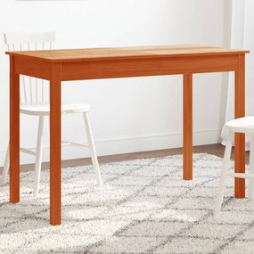 Jídelní stůl voskově hnědý 110x55x75 cm masivní borové dřevo - Default Title