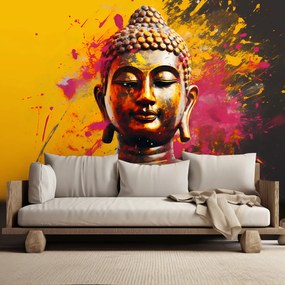 Gario Fototapeta Budha na abstraktním pozadí Materiál: Vliesová, Rozměry: 200 x 140 cm