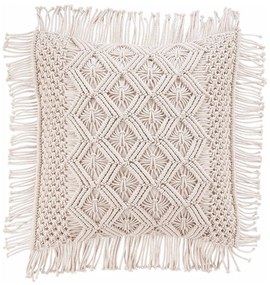 Butlers MACRAMÉ Polštář cik cak 45 x 45 cm