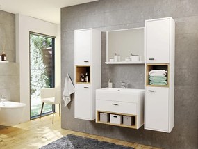Koupelnový nábytek Lier B, bílá/artisan