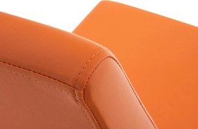 Sada 2 jídelních židlí Belfort – oranžová
