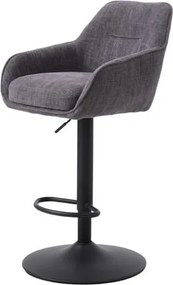 Unique-Furniture Avola barová židle šedá hladká látka 54850003