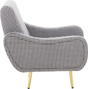 Černobílé křeslo Holli – Premier Housewares