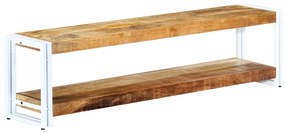 TV stolek 150 x 30 x 40 cm masivní mangovníkové dřevo - Default Title