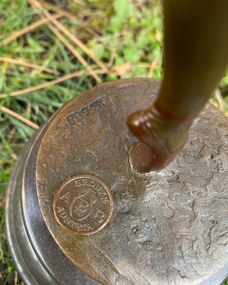 Vídeňský bronz socha soška - Balerína 5