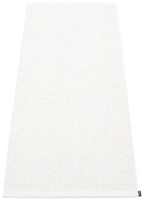 Vinylový koberec Pappelina SVEA White Metallic/White Velikost pappelina: 70x400 cm
