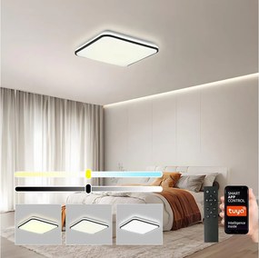 BRILAGI - LED Stm. strop. svítidlo SMART LED/24W/230V 43x43 cm Wi-Fi Tuya + DO