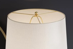 Designová stolní lampa Amira 70 cm bílá
