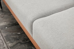 Hanah Home Rohová pohovka LIVA šedá pravá 287 cm 825BLC2816