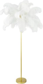 Dekorační lampa FERI 1 01 bílá / zlatá