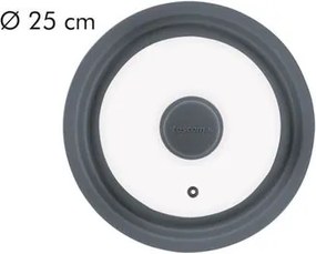 TESCOMA Poklice UNICOVER ø 20, 22, 24 cm, šedá