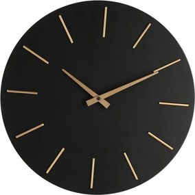 BIZZOTTO Nástěnné hodiny TIMELINE černé 40 cm 0182386