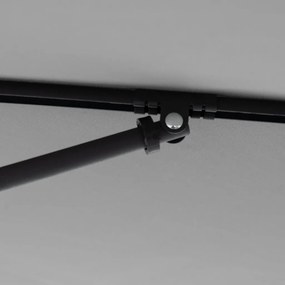 Doppler ACTIVE zahradní slunečník 200 x 120 cm šedá