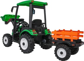 Ramiz MEGA traktor D68 s přívěsem zelený
