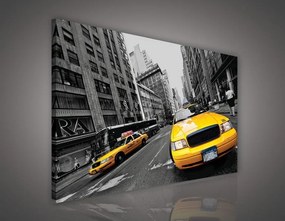 Postershop Obraz na plátně: Manhattan Taxi (2) - 75x100 cm