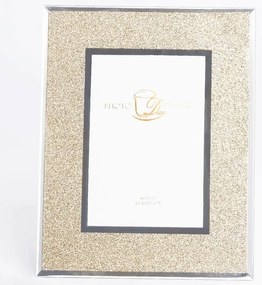 Rámeček 23 cm gold Glitter Duo