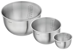 Zwilling Sada vakuovacích nerezových mís Fresh & Save, Ø 12 / 18 / 24 cm, 3 ks 1032841