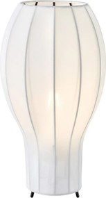 Bílá látková stolní lampa (výška 36,5 cm) Globo – Markslöjd