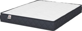 HOMCOM matrace 140x190 cm, dvoulůžková matrace, paměťová pěna, tloušťka 20 cm, certifikát OEKO-TEX, střední tuhost