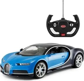 Rastar Bugatti Veyron Chiron modrá / RC Auto / 27  40MHz / 1:14 / věk: