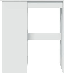 vidaXL Barový stůl s regály 90 x 47,5 x 103,5 cm kompozit [854337] Barva: kouřový dub