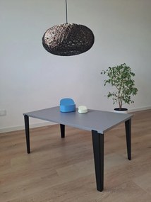 Konferenční stůl antracit, LIMITOVANÁ SÉRIE ZVOLTE PŘÍSLUŠENSTVÍ:: Bez police