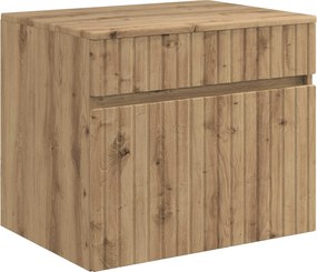 Sada koupelnových skříněk 3 ks Dub artisan 49 x 44,5 x 66,5 cm 3405766