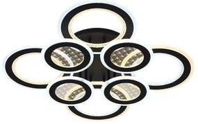 LED Stmívatelný přisazený lustr LED/200W/230V 3000-6500K + dálkové ovládání