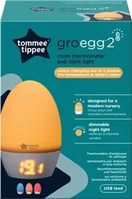 Tommee Tippee Teploměr a noční světlo Gro Egg2 / od 0 měsíců