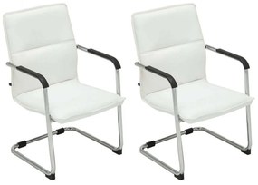 Bhm germany Konferenční židle Seattle (SET 2 ks), bílá