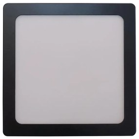 LED podhledové svítidlo BLOCK 18W 4200K ČTVEREČNÍ ČERNÁ